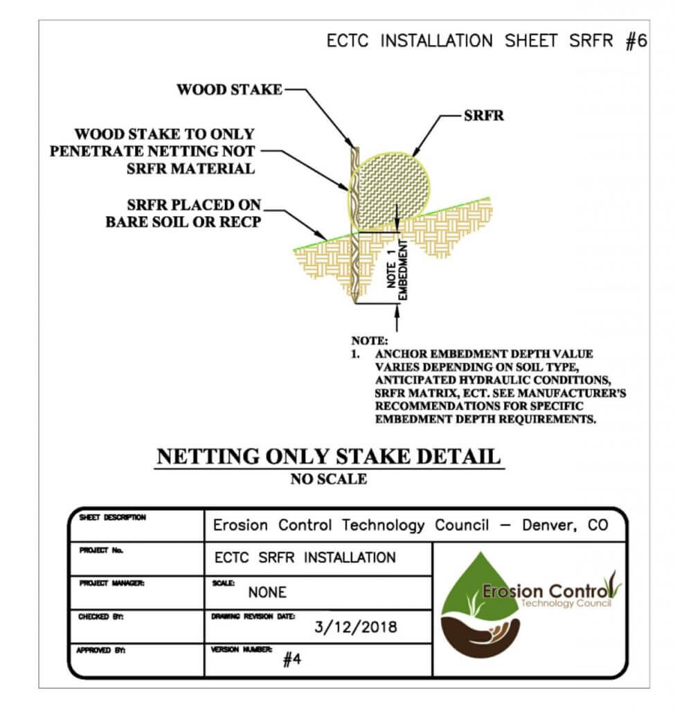 SRFRs Drawings - Erosion Control Technology Council