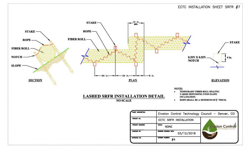 SRFRs Drawings - Erosion Control Technology Council